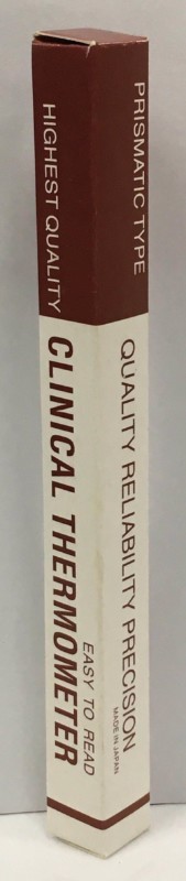 CLINCAL THERMOMETER PRISMATIC TYPE 體溫計 | 寶健大藥房有限公司